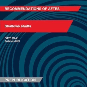 Shallow shafts - GT28.R2A1 (Prepublication) - AFTES